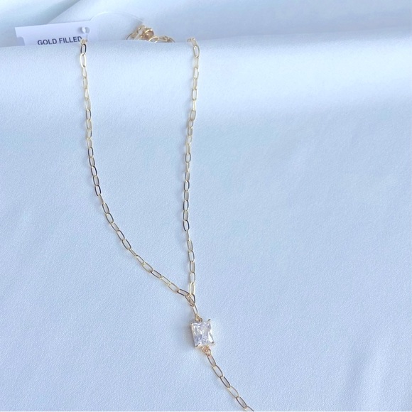 Kinsey Designs | Jewelry | Kinsey Yara Lariat Gold Filled Paperclip ...